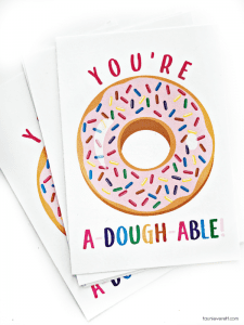 A Hole Bunch Donut Printable Gift Tag | Tauni Everett
