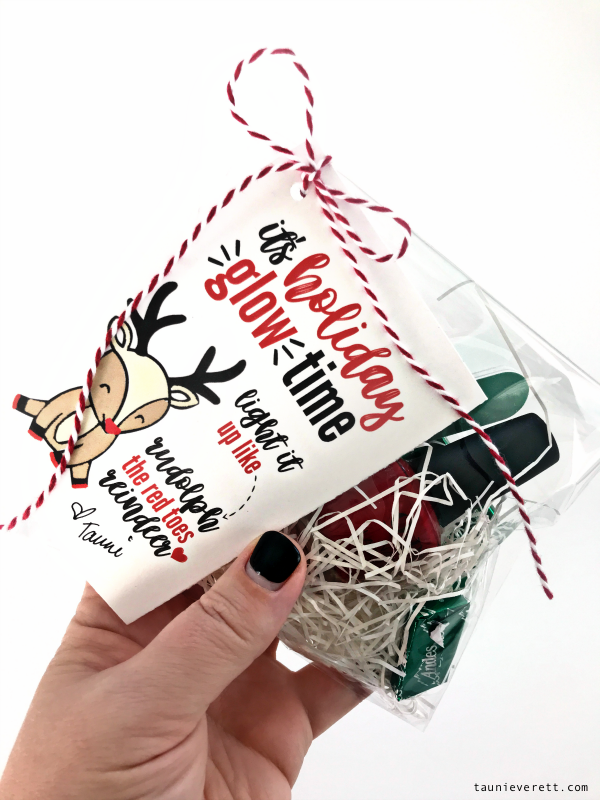 Christmas Nail Polish Printable Gift Tag | Tauni Everett