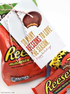 Reese's Thanksgiving Favor Printable Gift Tag | Tauni Everett
